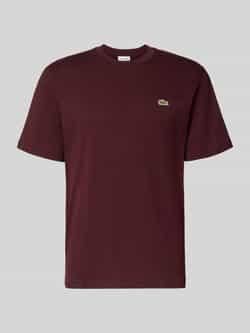 Lacoste Regular Fit T-Shirt aus reiner Baumwolle
