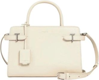 Le Tanneur Femme, Sacs, Blanc, Taille: ONE Size Emilie Cabas