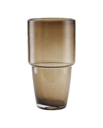 House Doctor Vase, Maisstroh, Braun, h: 28 cm, Dia: 16 cm