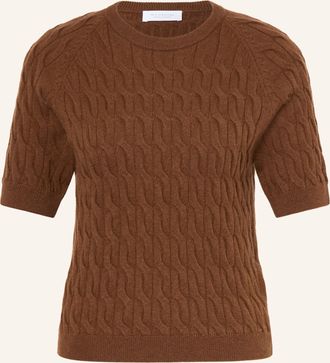 Rich & Royal Strickshirt Mit Merinowolle Und Cashmere braun