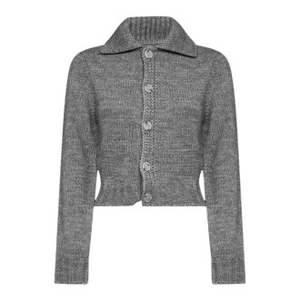 Maison Margiela Gilet Trompe LOeil - Femme - Pulls - Gris - Taille: 40 FR