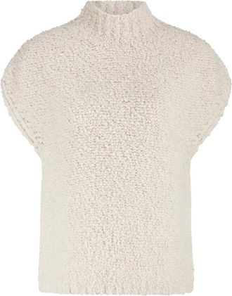 Jane Lushka Damen, Strickwaren, Weiß, MGröße