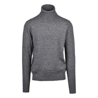 Ballantyne Kaschmir Hochgeschlossener Pullover - - Knitwear - Herren - Grau - 2XL