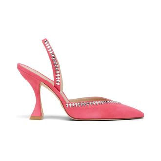 Stuart Weitzman Xcurve 100 Slingback Pump - - Shoes - Damen - Rosa - 36 EU