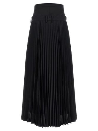 Junya Watanabe Womens Black Wool Pants