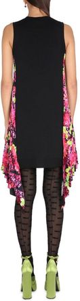 Versace Orchid Dress - Black