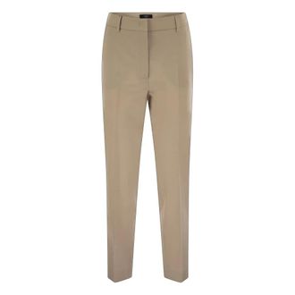 Max Mara Femme, Pantalons, Beige, Taille: 34 FR Pantalon Coupe Cigarette