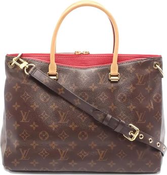 Louis Vuitton sac à main monogrammé Pallas (2017) - Marron