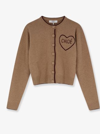 Chlo&eacute; Wool and cashmere wool cardigan - CHLOE - gender_Woman