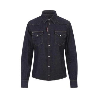 Dsquared2 Denim Shirt - - Blouses & Shirts - Damen - Blau - XS