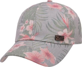 Chillouts Waimea Hat - Stylish Unisex Floral Baseball Cap, Breathable for Summer and Sport, Adjustable, One Size Fits All, Natural Fiber