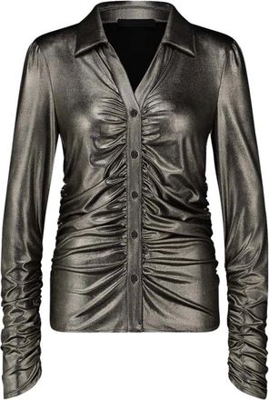 Jane Lushka Damen, Blusen & Hemden, Grau, XLGr&ouml;&szlig;e