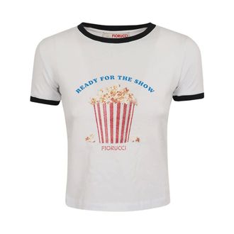 Fiorucci Femme, Tops, Blanc, Taille: 38 FR T-Chemises