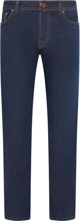 Jacob Cohen Softe Raw-Jeans Bard aus einem Baumwollgemisch, Slim in