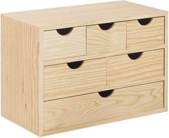 Astigarraga Astigarraga - Mini-Kommode aus Holz 40 x 20 x 28 h