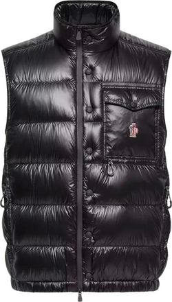 Moncler Homme, Vestes, Noir, Taille: 3XL Uychi Vest
