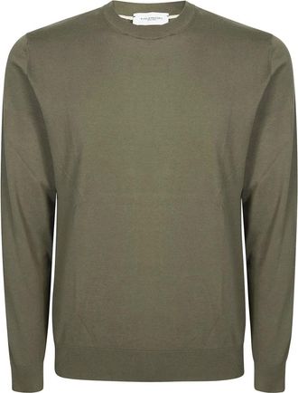 Paolo Pecora Homme, Pulls, Vert, Taille: S Maglia GC Base