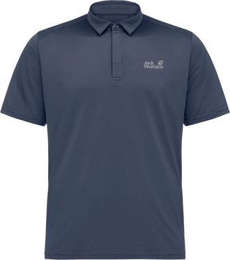 Jack Wolfskin Homme, Sport, Bleu, Taille: M Delgami Polo M