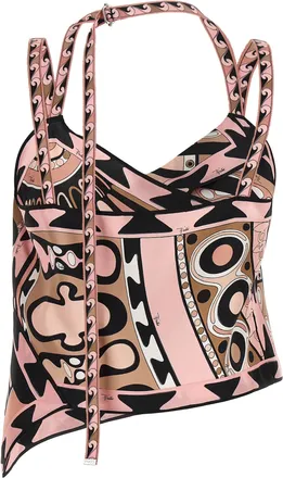 Emilio Pucci Womens Multicolor Silk Blouse