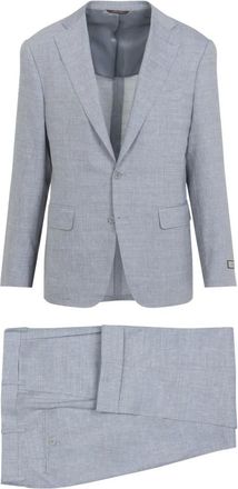 Canali Homme, Costumes, Bleu, Taille: M Costume crois&eacute;