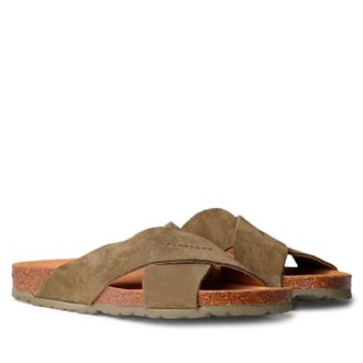 Toni Pons Ger-QT Bio-Sandale für Herren mit gekreuzten Trägern, Army, 44 EU