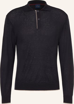 Paul & Shark Paul & Shark Strick-Poloshirt blau