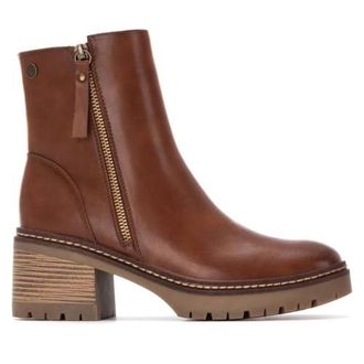Xti Bottines Femme Camel - Chaussures confortables et polyvalentes - Mode d&eacute;contract&eacute;e - Mod&egrave;le 14445502 (Taille41)