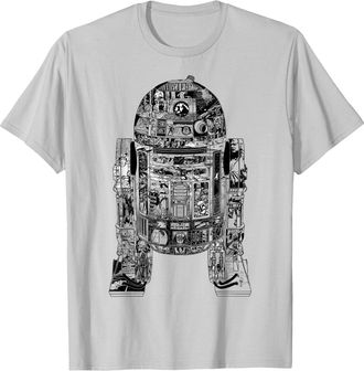 Star Wars R2-D2 Epic Portrait T-Shirt