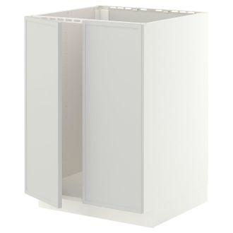 IKEA METOD Unterschrank f&uuml;r Sp&uuml;le + 2 T&uuml;ren