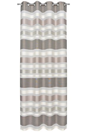 Esposa &Ouml;senschal Sophie, Taupe, Textil, Streifen, 135x245 cm, Voile, Wohntextilien, Gardinen & Vorh&auml;nge, Fertiggardinen, &Ouml;senschals