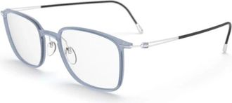 Silhouette unisex, Accessoires, Bleu, Taille: 50 MM Lite Spirit 2926 Optical Frame
