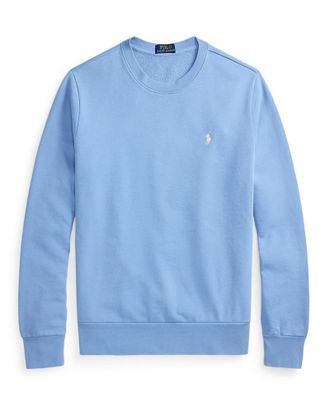 Ralph Lauren Unifarbenes Sweatshirt mit Poloreiter-Stickerei in