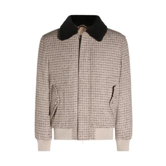 Eleventy Bomberjacke 05 - - Jackets - Herren - Braun - L
