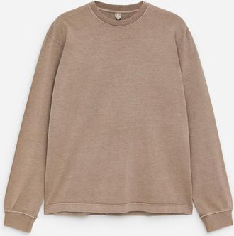 Arket Langarmshirt -Beige
