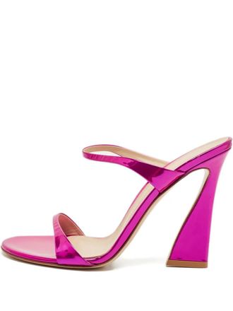 Gianvito Rossi Aura leather sandals - Rosa