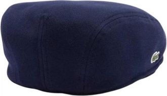 Lacoste unisex, Accessoires, Bleu, Taille: S Boina Classic Logo Canvas Casquette