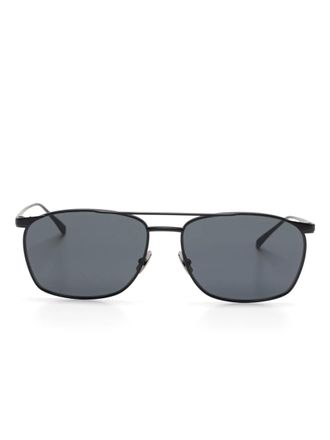 Saint Laurent Eyewear Getönte Pilotenbrille - Schwarz