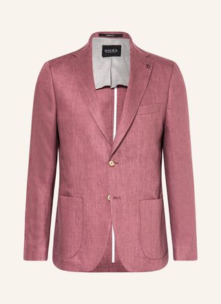 Digel Leinensakko Edward Modern Fit rot