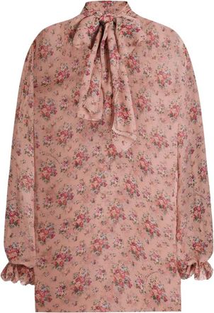 Dolce & Gabbana Femme, Blouses et Chemises, Multicolore, Taille: 36 FR Robe Mazzolini Florale en Mousseline