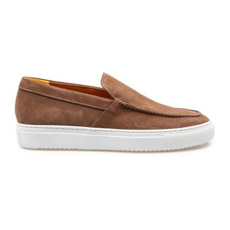 Doucal's Homme, Chaussures, Brun, Taille: 41 1/2 EU Mocassins en Daim Vison