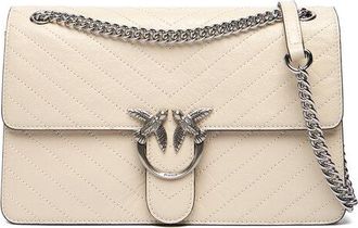 Pinko Handtasche Love One Light Classic AI 25-26 PLTT 106174 A2JC Beige