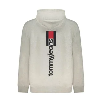Tommy Hilfiger Cotton Logo Hoodie - Grey