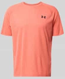 Under Armour T-Shirt mit Label-Print Modell Tech