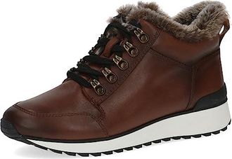 Caprice Femme 9-26211-41 Bottines Plates &agrave; Lacets avec Doublure Chaude, Marron, 36 EU
