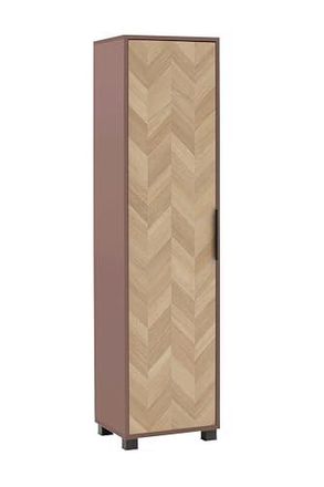 Schildmeyer Hochschrank Piazza 160389, Mauve/Fischgr&auml;ten Dekor, 40,3 x 33 x 157,8 cm
