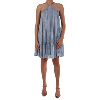 Michael Kors Ms4827Ndls Short Dress - - Dresses - Damen - Blau - S