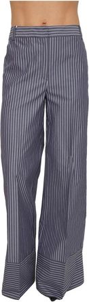 iBlues Femme, Pantalons, Bleu, Taille: 40 FR Pantalone lungo