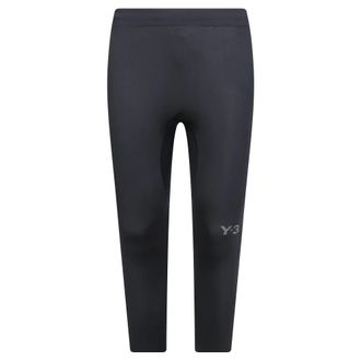 Yohji Yamamoto M Run Tights - - Sport - Herren - Schwarzk - S