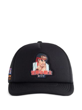 Kith x Capcom Ryu Baseballkappe - Schwarz