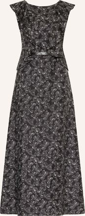 Max Mara Seidenkleid Calesse Mit Cut-Out schwarz